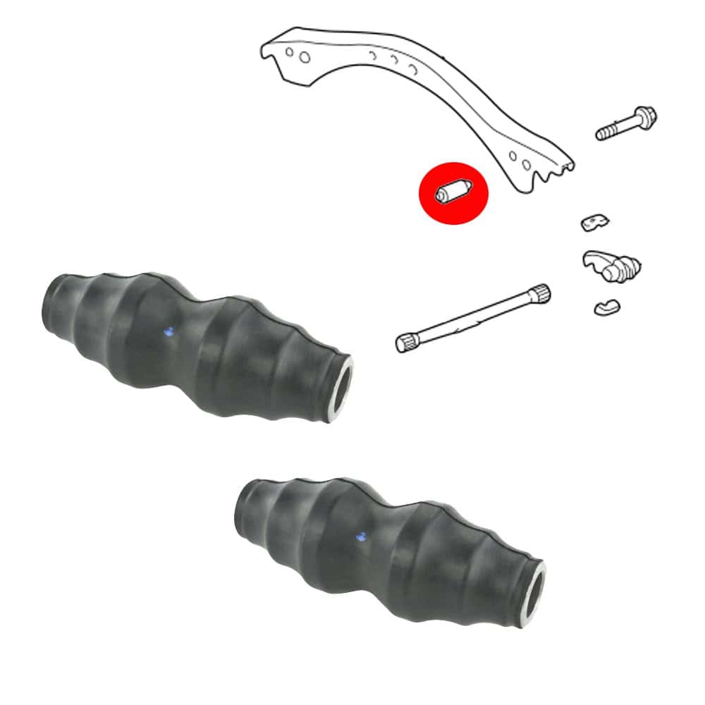 Front upper arms bushes, for Toyota Land Cruiser 100, Lexus LX470 ...