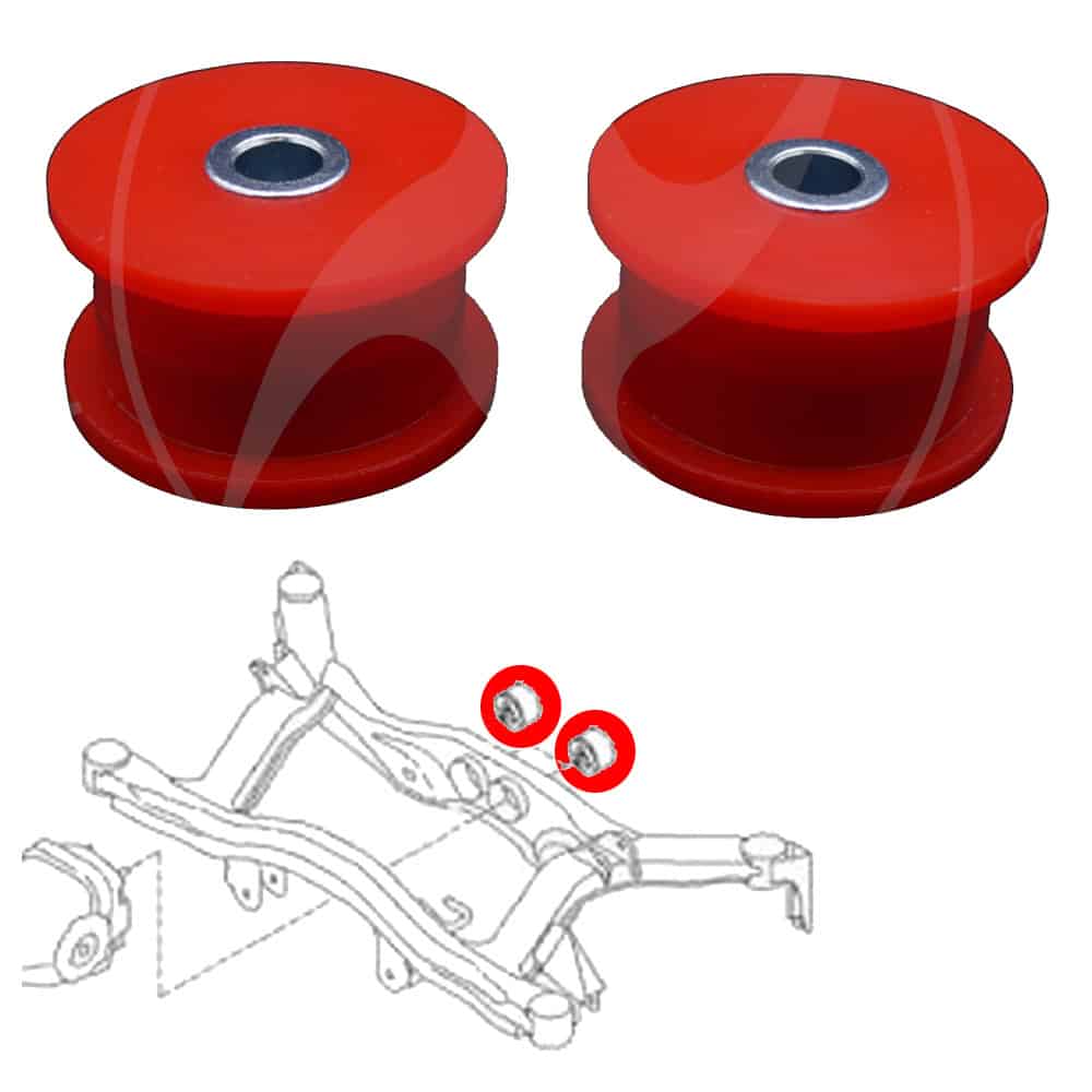 Rear differential mount bushes, Outback, Legacy, Impreza, Forester ...